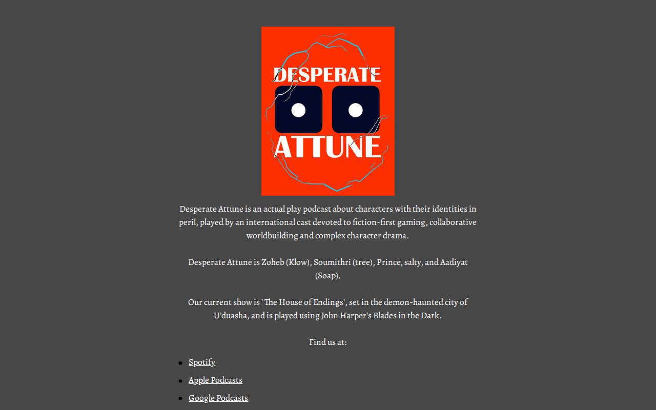 Desperate Attune